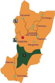 Provincia de Zamora Chinchipe Ecuador turismo