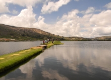 Laguna de Colta Chimborazo Ecuador